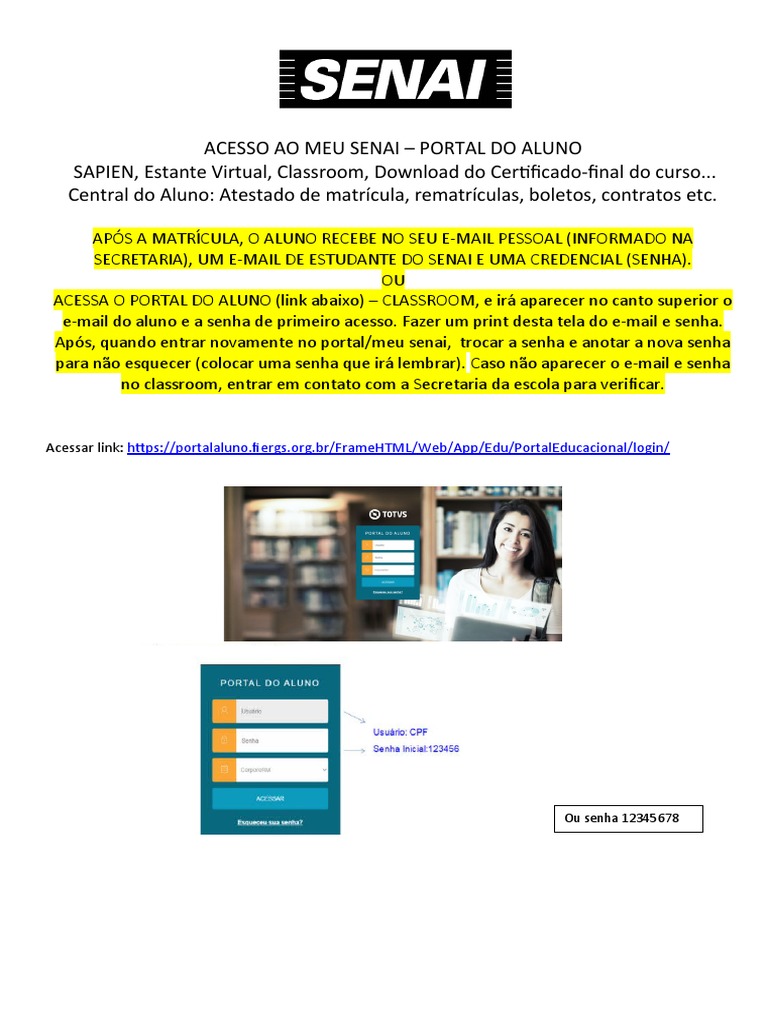 Meu SENAI-2023-ATUAL | PDF