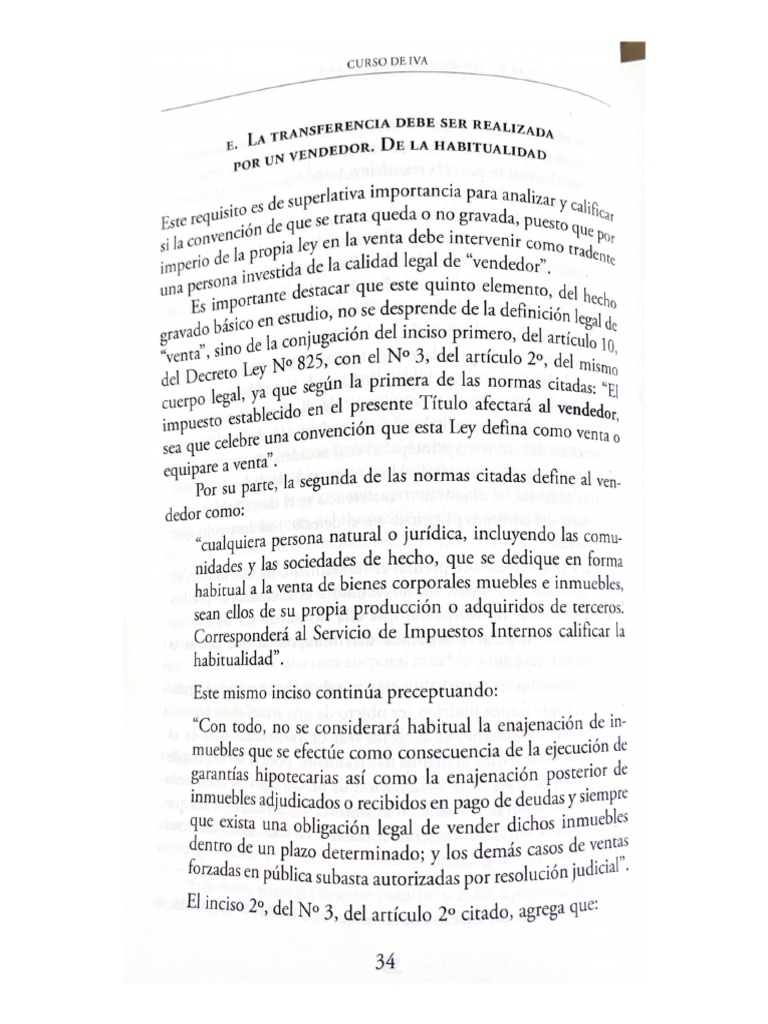 Rencoret - Curso de IVA (34-41) PDF | PDF