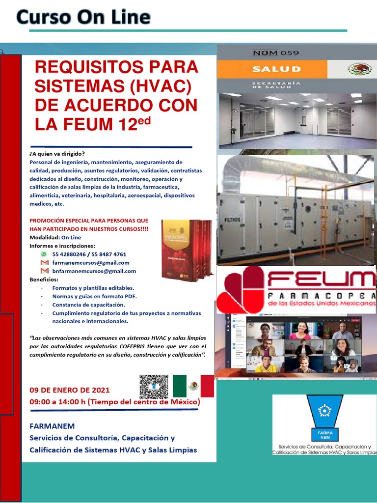 Capacitación en Sistemas HVAC FEUM 12 | PDF