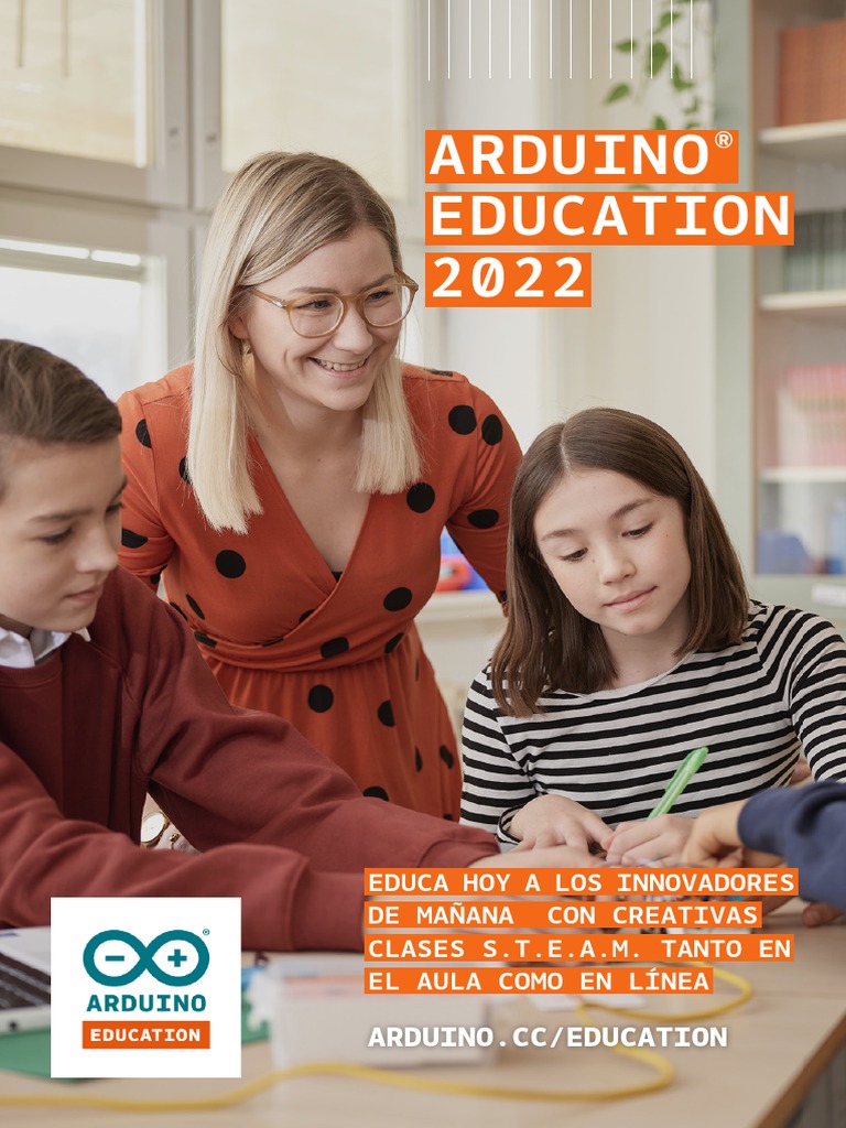 2022 Arduino EDU Education Brochure digital - Aprender Creando Catalogo.pdf | PDF