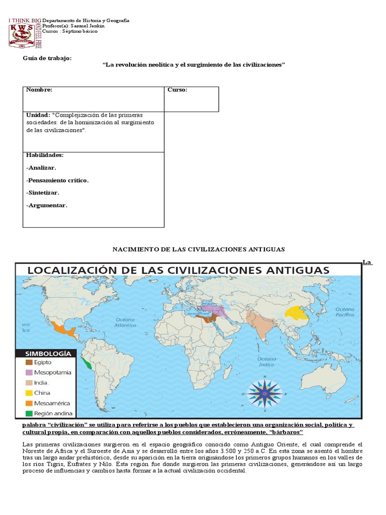 Guia Septimo Basico | PDF