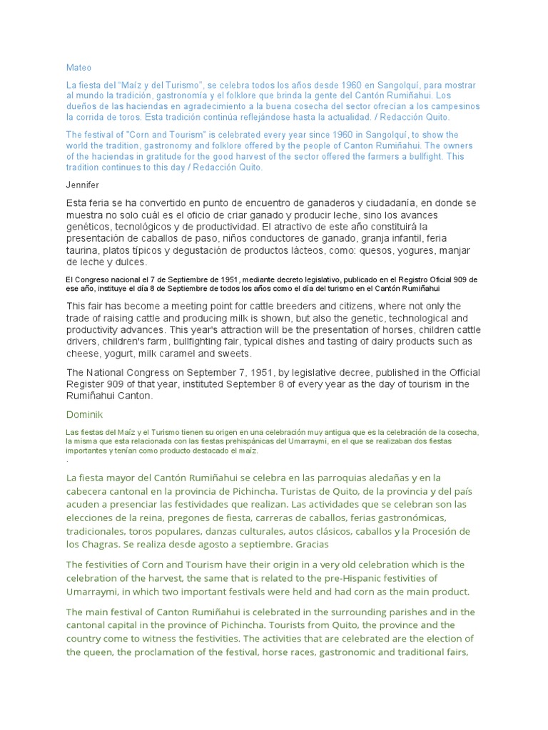 Ingles Exposicion | PDF