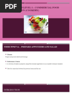 TLE G 9 Module 6 Cookery Lesson 6 Store Appetizers | PDF | Refrigerator | Food Storage