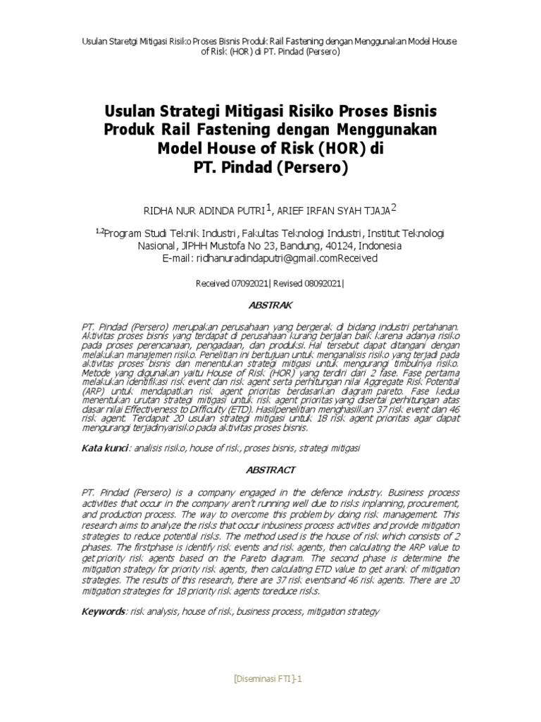 RIDHA NUR ADINDA PUTRI - Ridha Adinda PDF | PDF | Bisnis