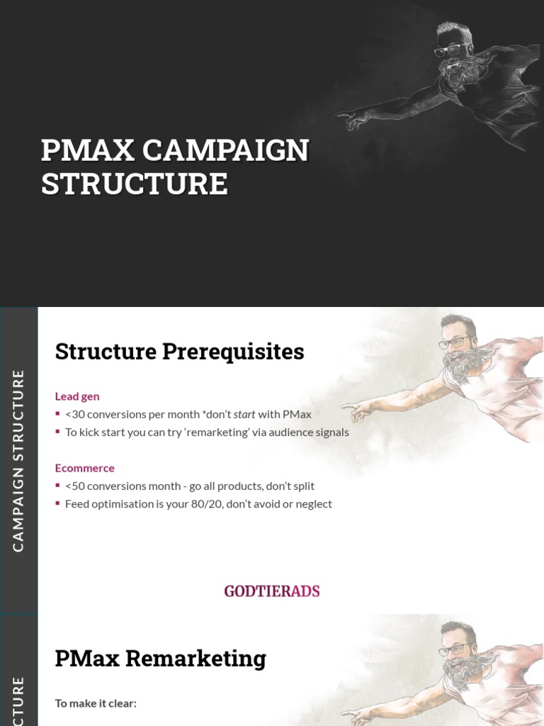 PMax Part 3 - The Campaign Structures PDF | PDF