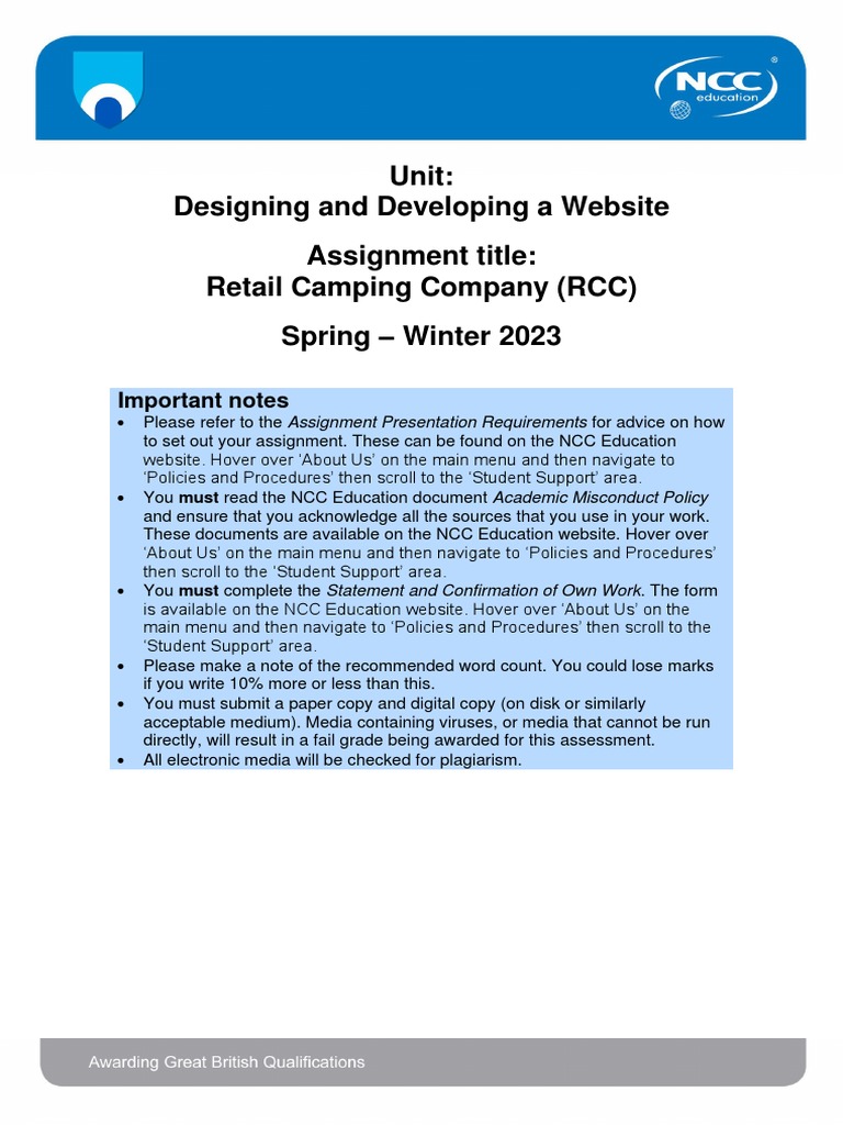 DDW Spring Winter 2023 Assignment QP FINAL | PDF