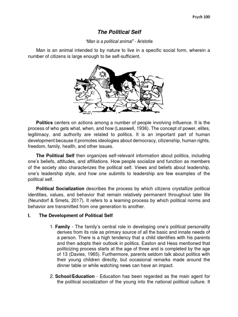 Understanding the Political Self | PDF | Social Science | Wellness