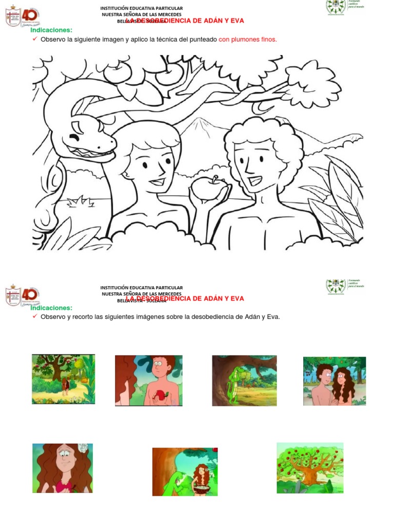 La Desobediencia de Adan y Eva PDF | PDF