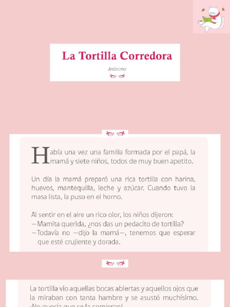 La Tortilla Corredora PDF | PDF