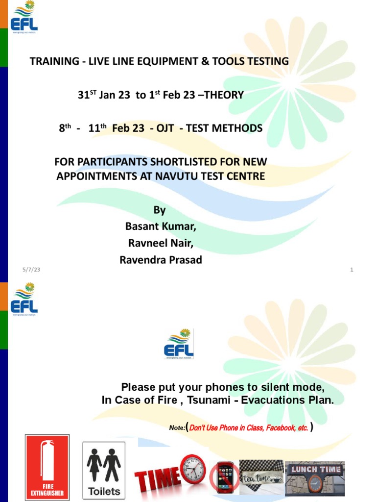Live Line Tools - Testing Training | PDF | Mains Electricity ...