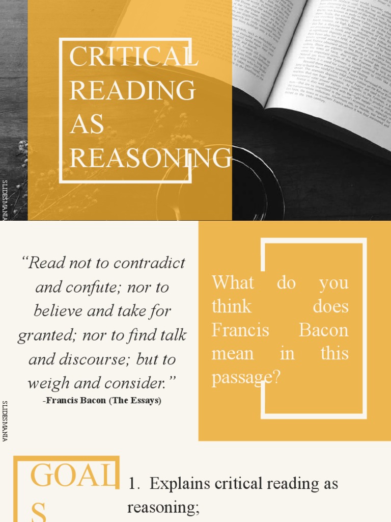 Reading and Writing Week 2 Day3 4 Q4 | PDF | Critical Thinking | Reason