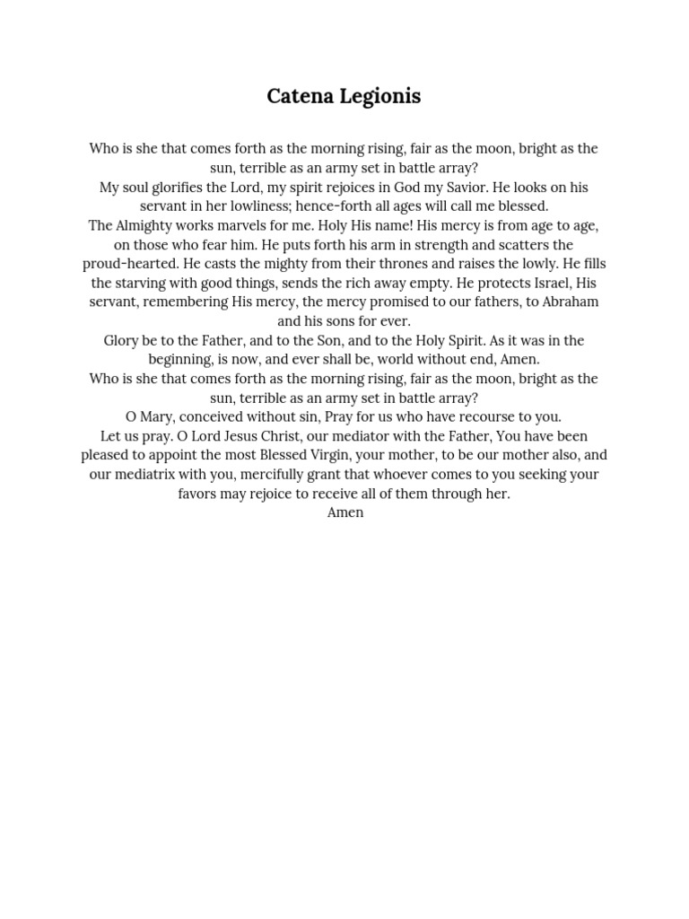 Catena Legionis.pdf | PDF