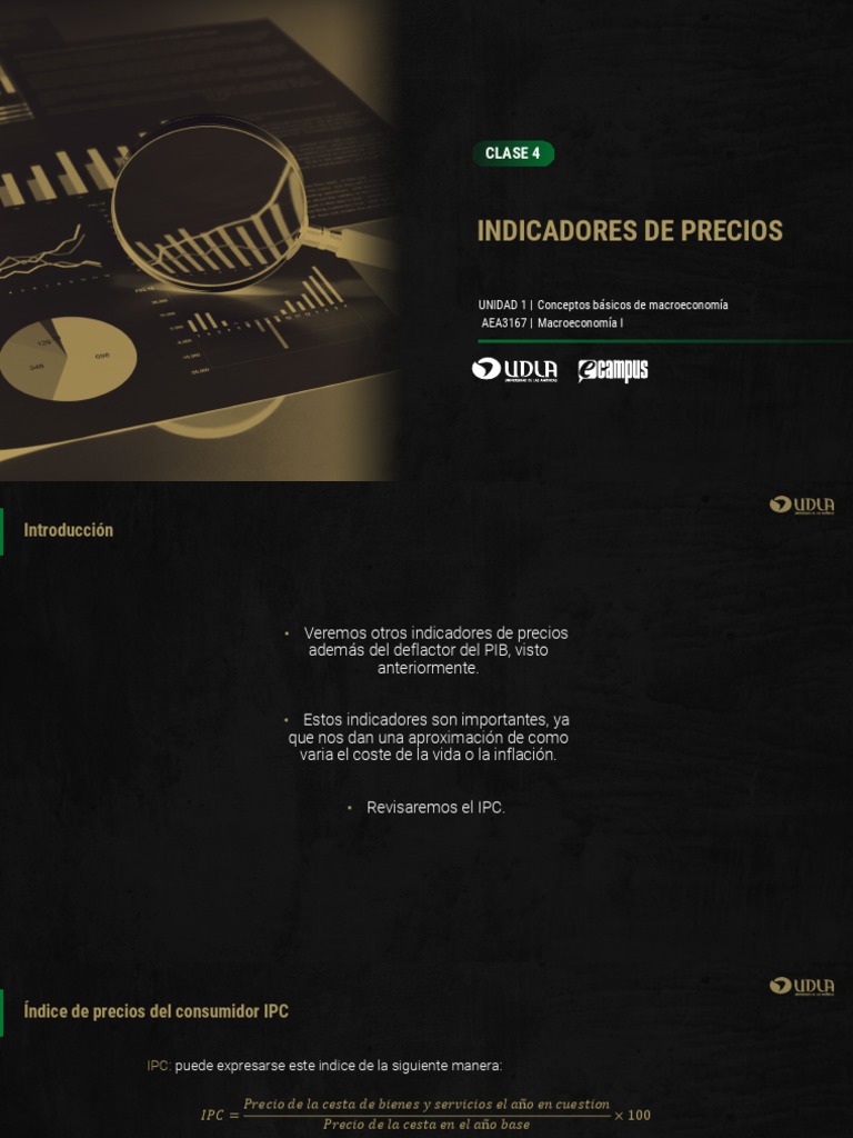 6 Aea3167 C4 Infografia Indicadores Precios PDF | PDF | Costo de la vida | Índice de precios al ...