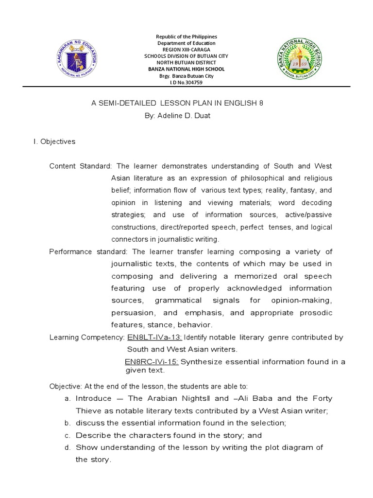 Ali Baba and the Forty Thieves Plot Diagram | PDF | Cognition | Cognitive Science