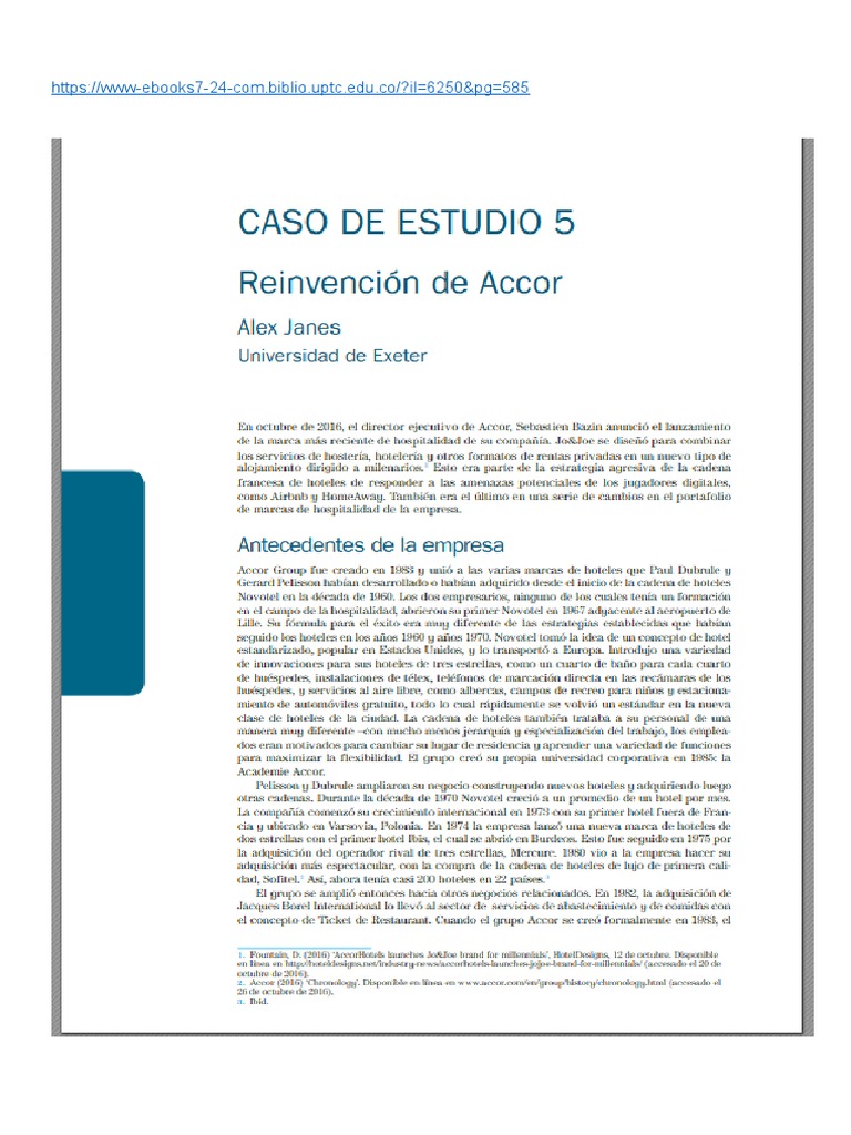 Caso N° 5 Reinvención de Accor.docx | PDF