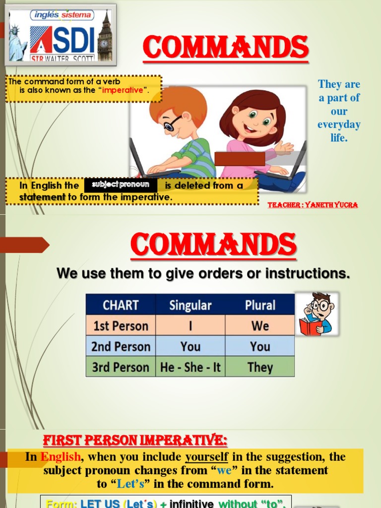 Commands PDF | PDF