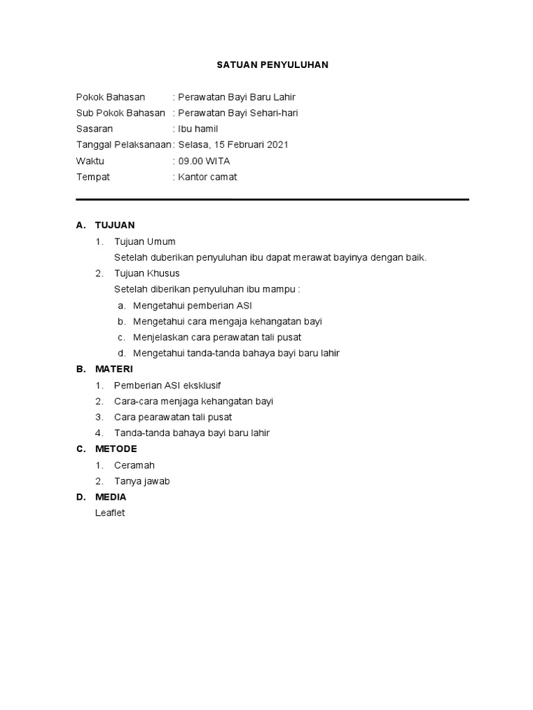 Sap Perawatan BBL | PDF