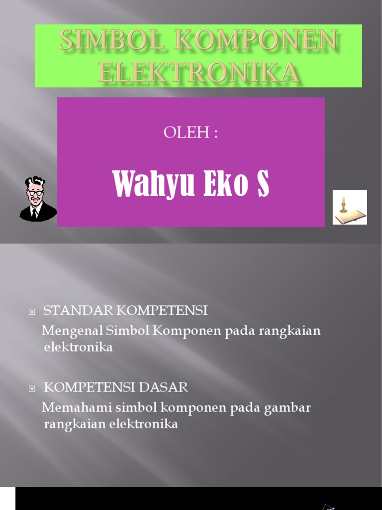 Simbol Komponen Elektronika | PDF