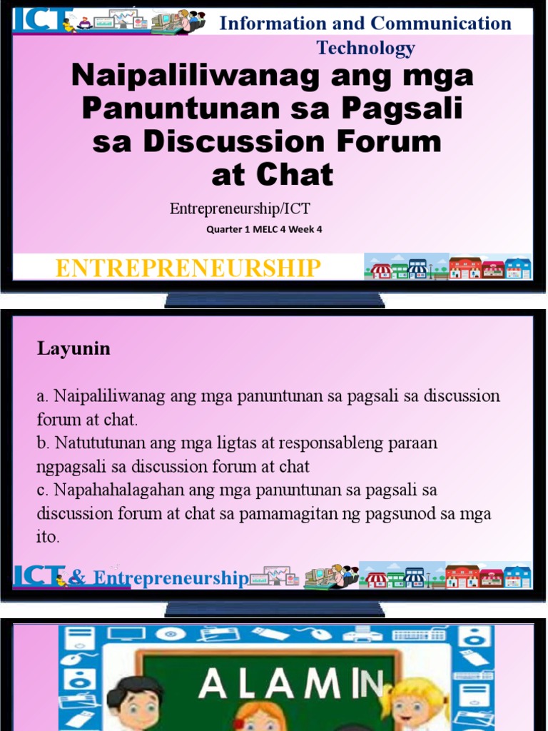 EPP Entrep ICT Q1 MELC 4 Week 4 | PDF