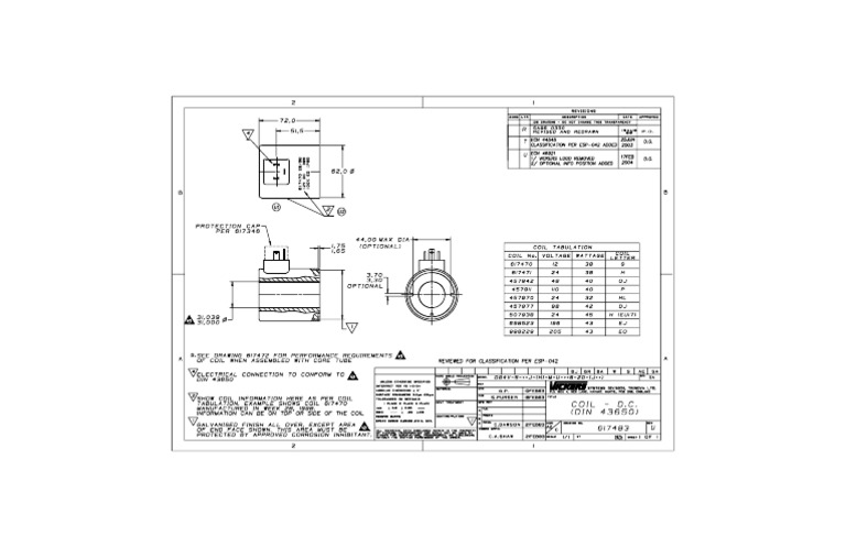 Ctop5 Coil Drawing DC PDF | PDF