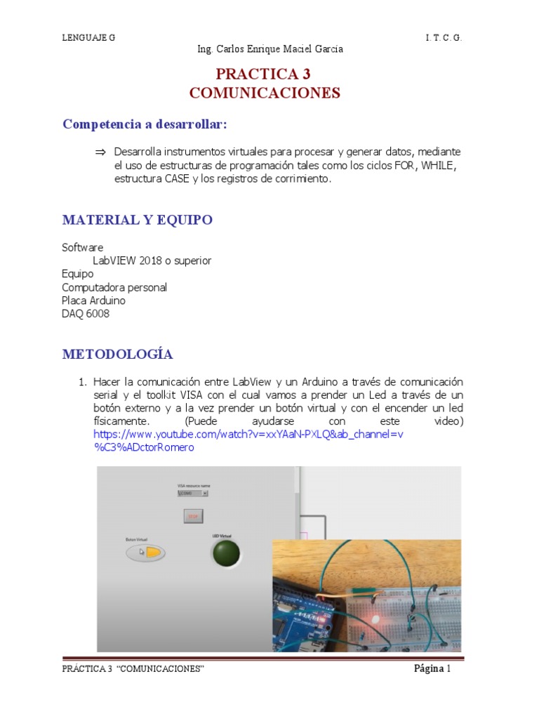 Práctica 3 | PDF | Adquisición de datos | Señal analoga