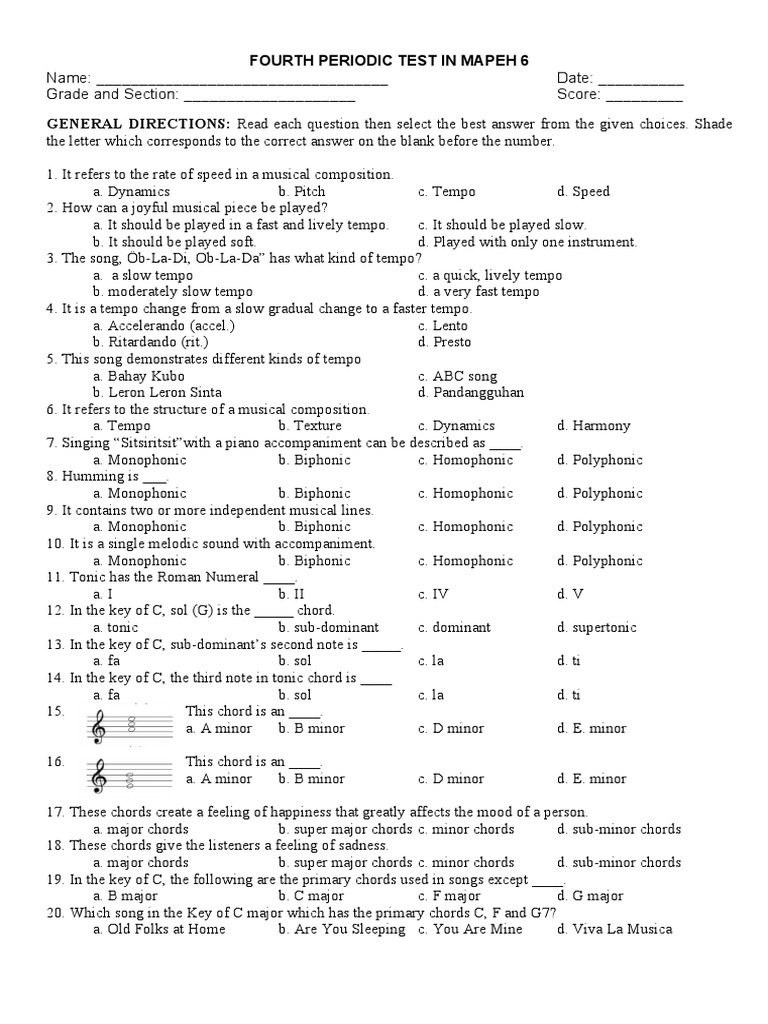 Understanding Tempo, Rhythm, and Musical Form: An Analysis of a Music ...