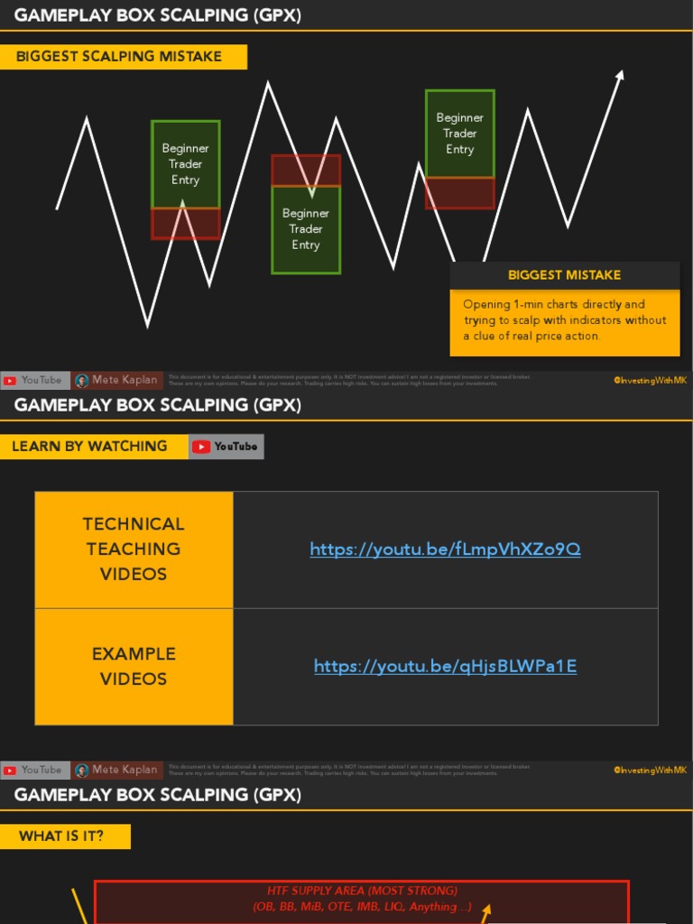 Lecture - 017 - GPX Gameplay Box Scalping PDF | PDF