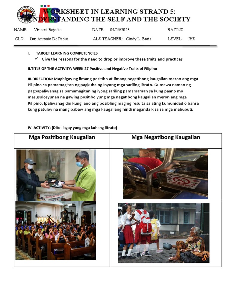 Filipino Trait | PDF