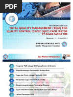 Introduction QCC - Quality Control Circle | PDF