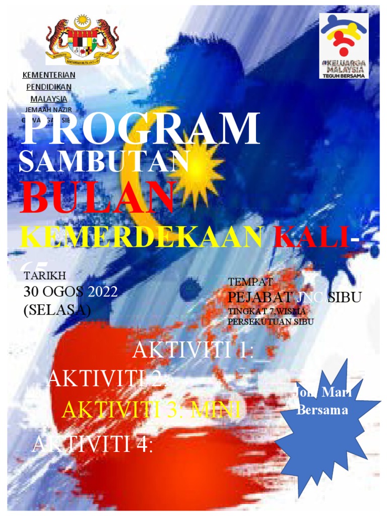 Poster Program Kemerdekaan | PDF