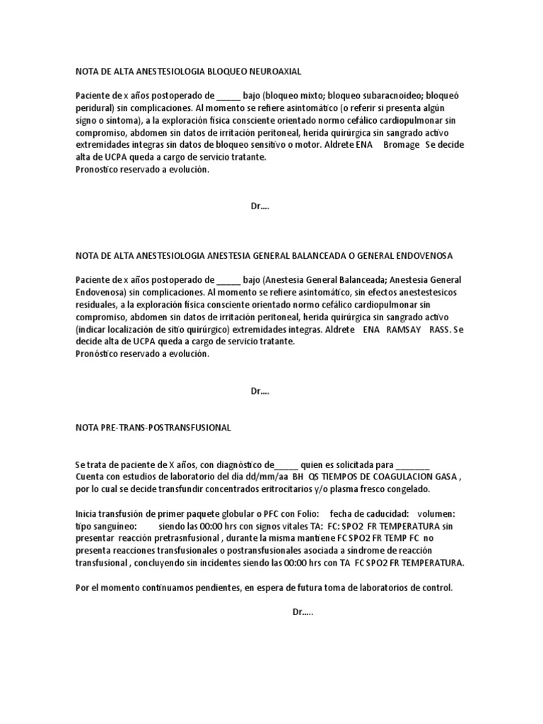 Notas Alta y Trasnf | PDF
