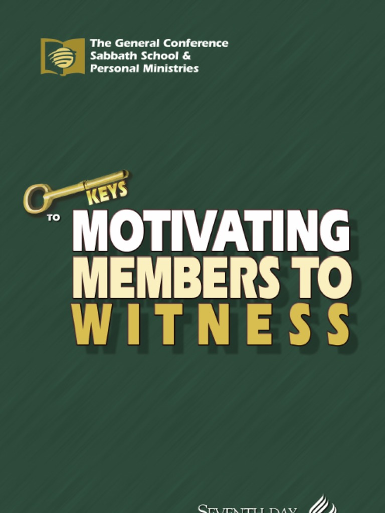 31 - Motivating Members To Witness PDF | PDF