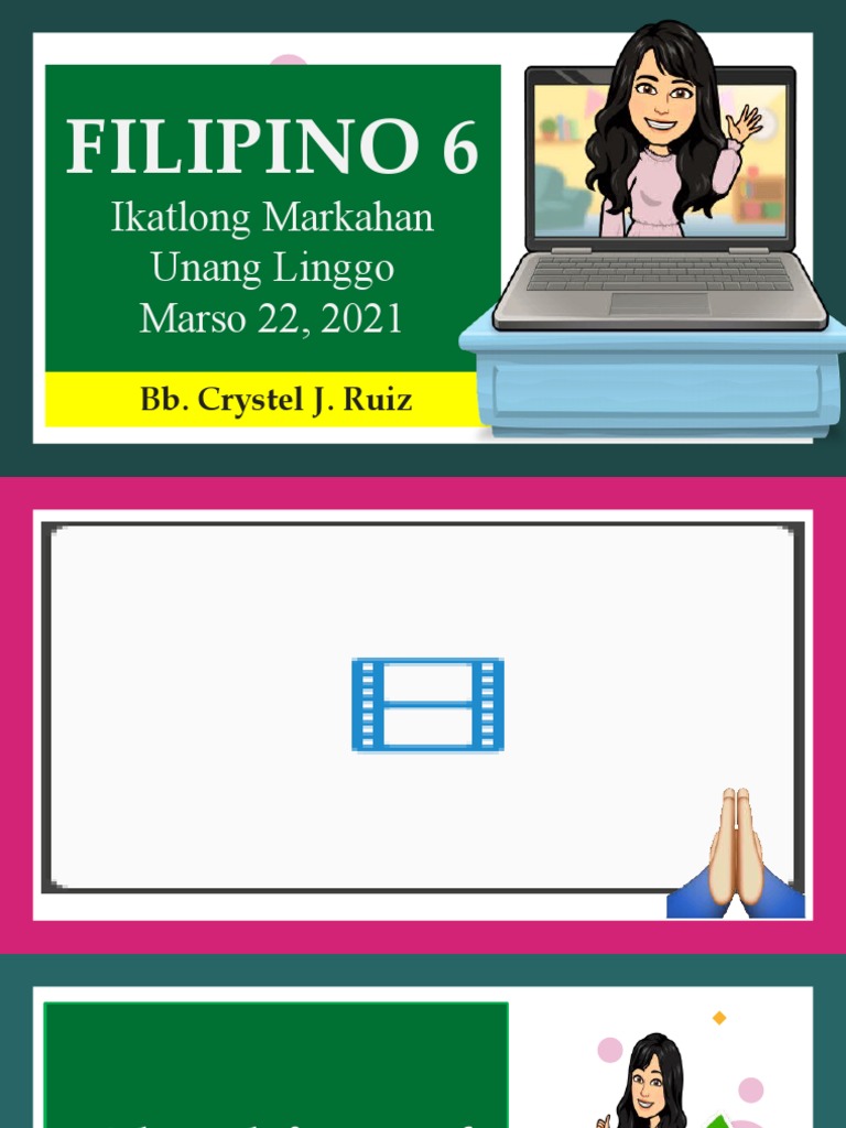 Filipino Week1 | PDF