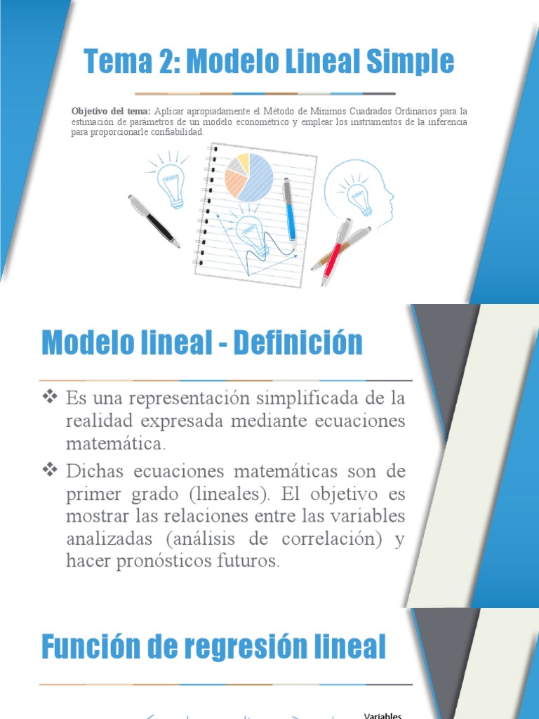 Tema 2 - Modelo Lineal General | PDF