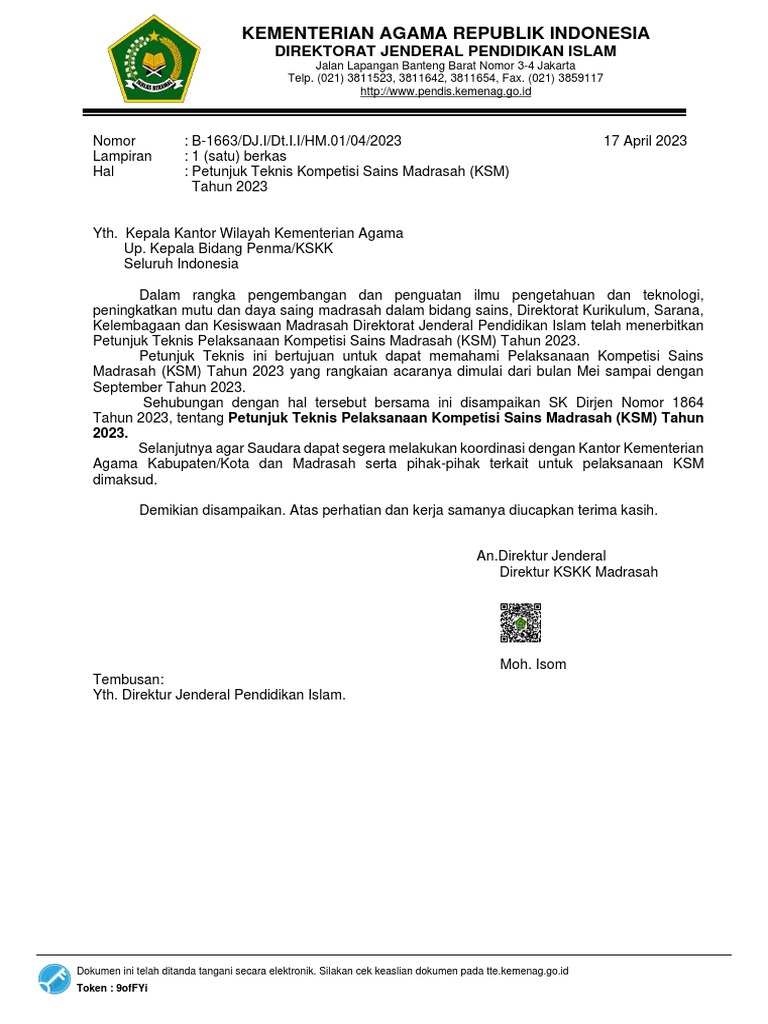 Juknis KSM Tahun 2023 PDF | PDF