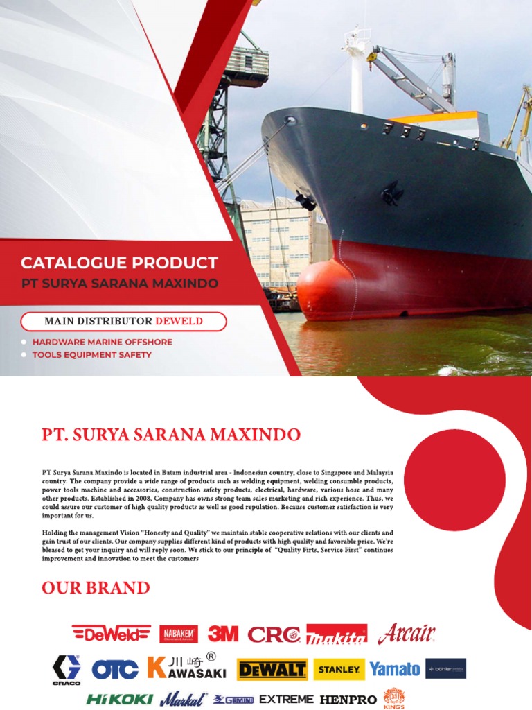 Catalogue PT - Surya Sarana Maxindo PDF | PDF