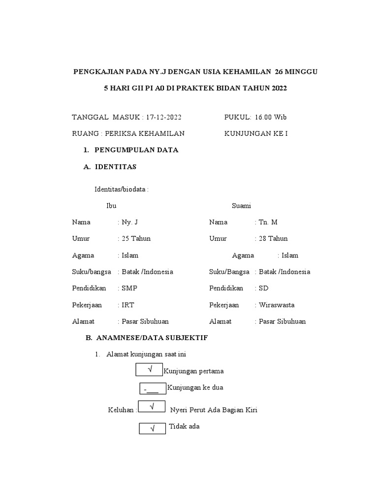 Askeb Ibu Hamil | PDF