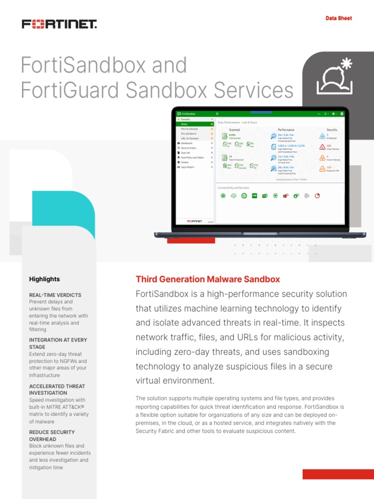 FortiSandbox PDF | PDF