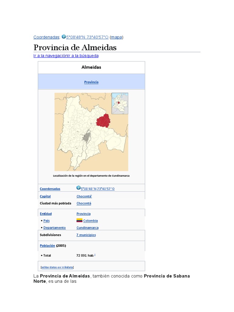 Almeidas | PDF | Colombia