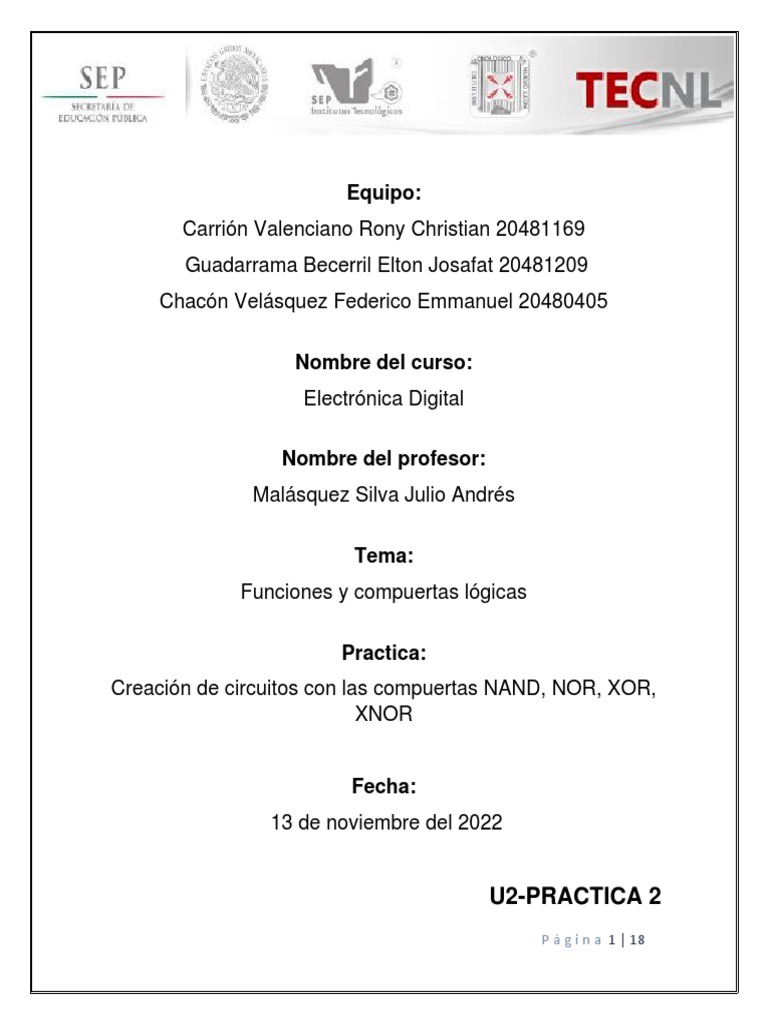 Practica 2-U2-20481209 | PDF