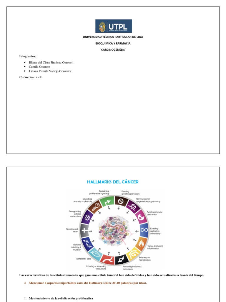 Hallmarks Cancer PDF | PDF