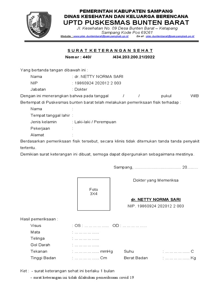 SK Sehat Baru - Feni | PDF