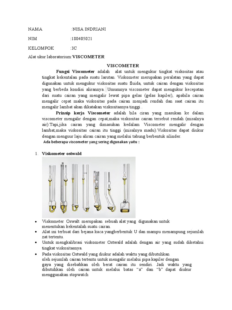 VISKOMETER | PDF