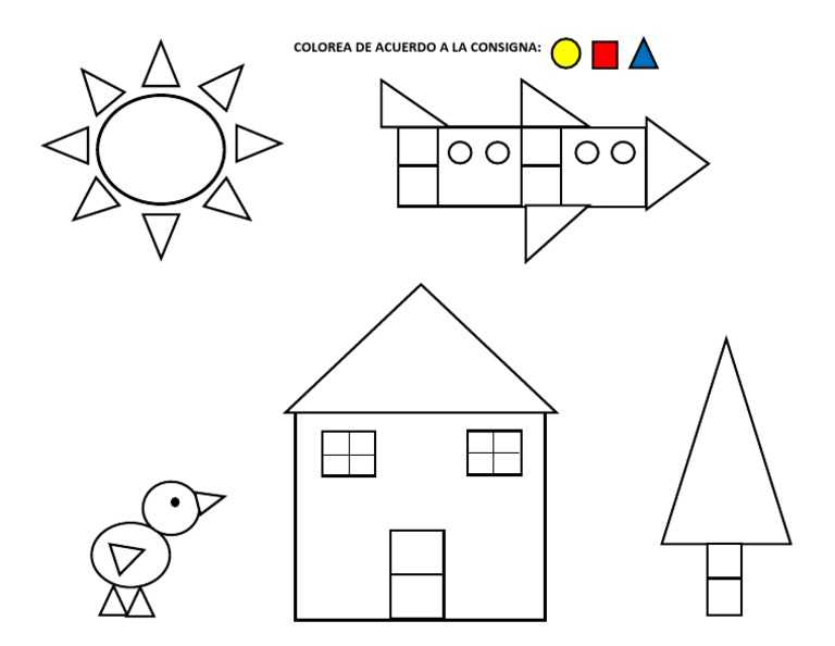 Refuerzo de Figuras Geometricas y Colores Primarios PDF | PDF
