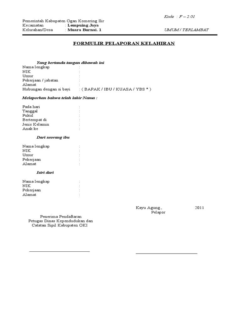 Blangko Kosong | PDF