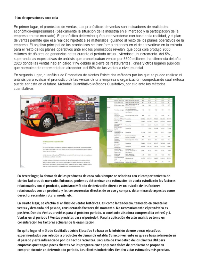 Plan de Operaciones | PDF
