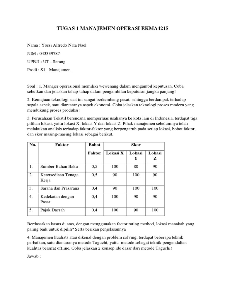 Tugas1 EKMA4215 | PDF