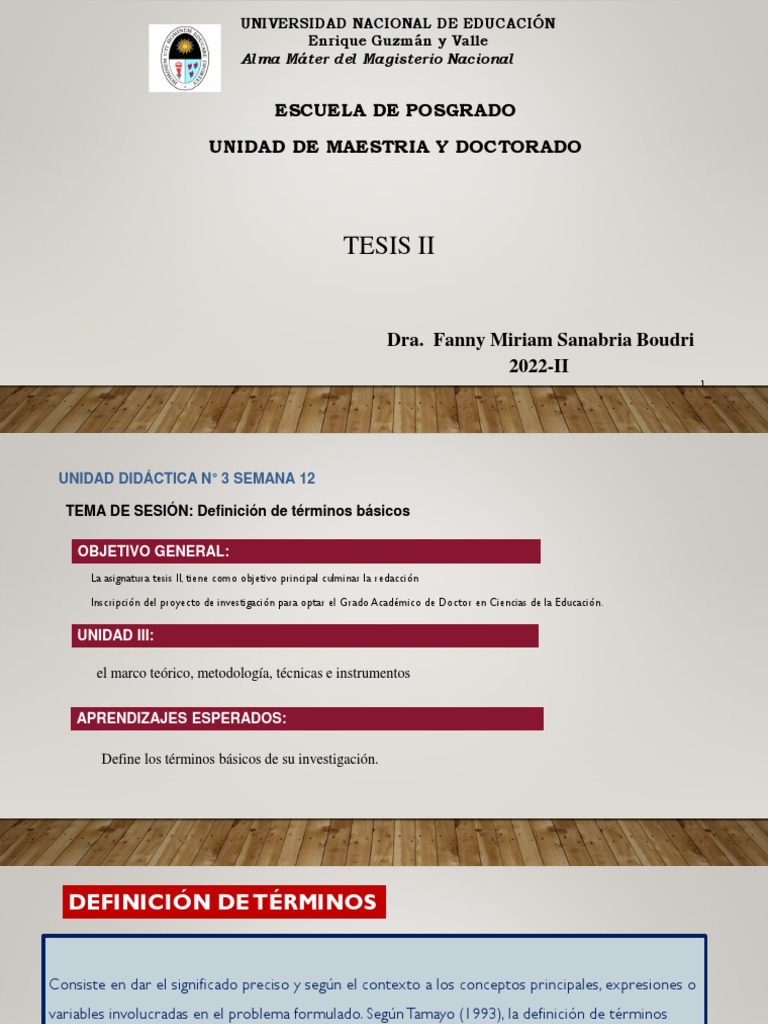 Definición de Términos Básicos Marcos Yerren PDF | PDF