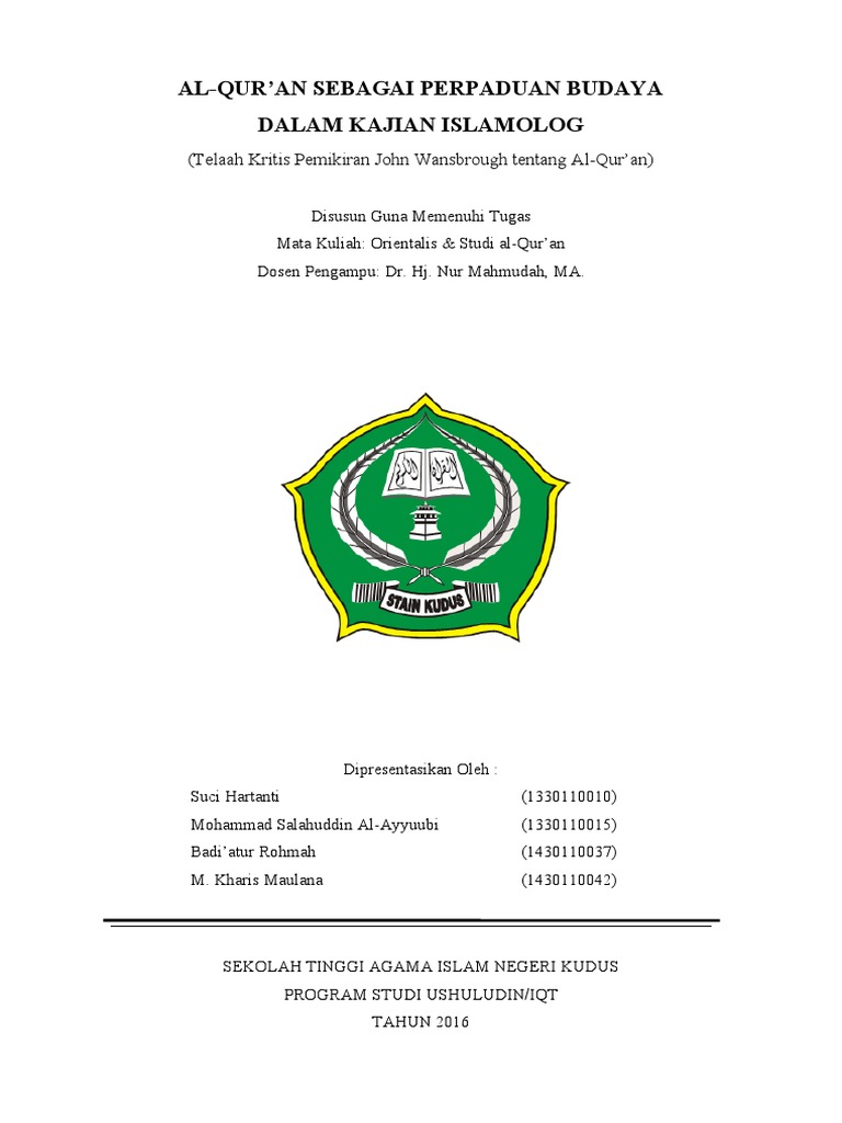 Analisis Literal John Wansbrough | PDF