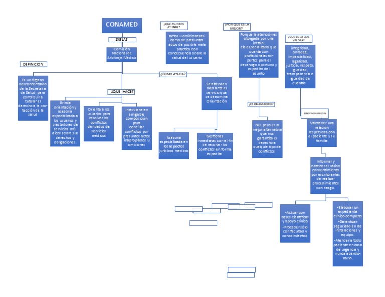 Mapa Conceptual Conamed | PDF
